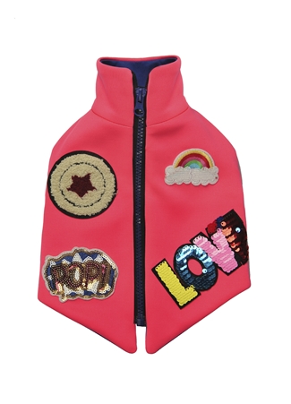 Hoody Doggy Rudolph Pembe Patchli Evcil Hayvan Yağmurluğu S EU Hoody Doggy Rudolph Pembe Patchli Evcil Hayvan Yağmurluğu S EU