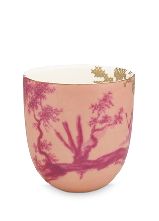 Pip Studio Heritage Pembe Kelebekli Kulpsuz Porselen Kupa Pip Studio Heritage Pembe Kelebekli Kulpsuz Porselen Kupa