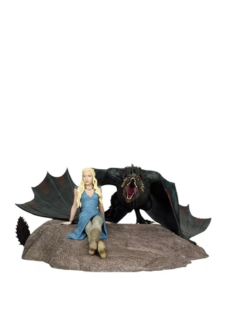 Dark Horse Game Of Thrones Dragon Statuette Heykel Çok Renkli