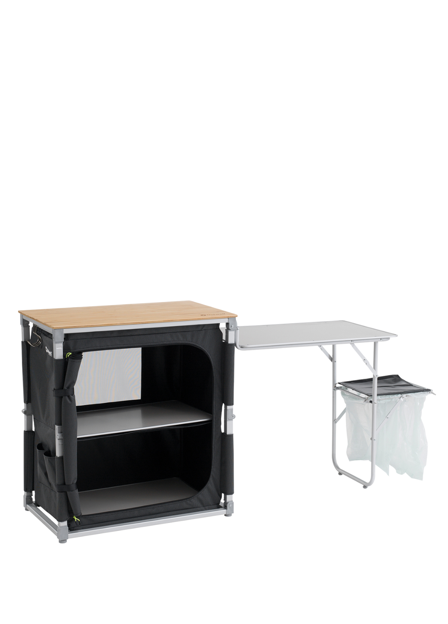 Outwell - Padres Storage Unit w. Side Table Portable Camping Kitchen ...