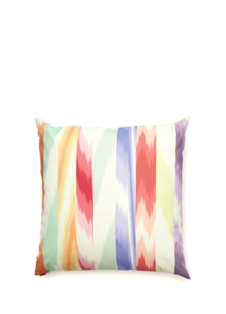Missoni Home Alicante Desenli 60x60 Dekoratif Yastık Çok Renkli Missoni Home Alicante Desenli 60x60 Dekoratif Yastık Çok Renkli