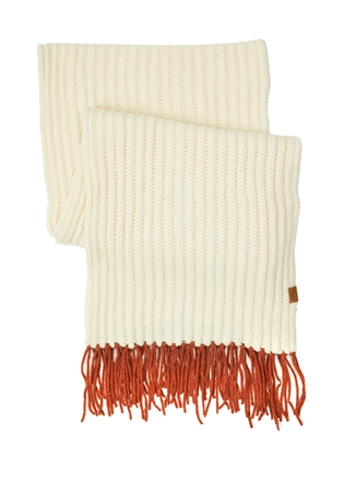 Beymen Club Kadın Ekru Püsküllü Yün Atkı Bej EU