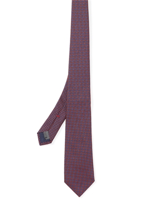 Beymen Collection Erkek Kırmızı Mikro Desenli İpek Kravat Eu It Beymen Collection Erkek Kırmızı Mikro Desenli İpek Kravat Eu It