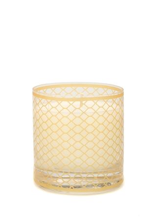 Accract Gold Desenli Mum Altın Rengi