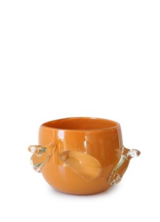 Usta Design Bam Amber Cam Kase Turuncu