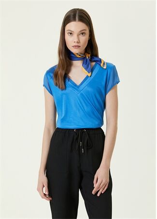 Network Kadın TSHIRT Mavi XS EU