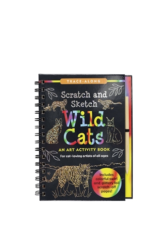 Peter Pauper Press Çocuk Scratch And Sketch Wild Cats Etkinlik Kitabı EU Peter Pauper Press Çocuk Scratch And Sketch Wild Cats Etkinlik Kitabı EU