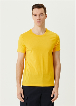 Boss Erkek Sarı Logo Detaylı T-shirt S Eu Boss Erkek Sarı Logo Detaylı T-shirt S Eu