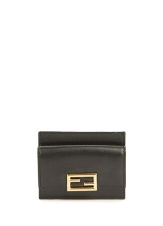 Fendi Kadın Siyah Deri Kartlık EU
