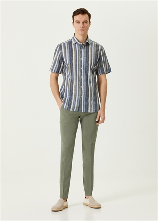 Corneliani Erkek PANTOLON Yeşil 58 IT Corneliani Erkek PANTOLON Yeşil 58 IT