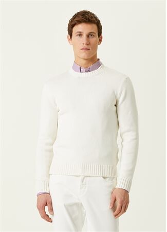 Etro Erkek Beyaz Kazak M EU