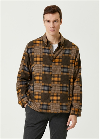 Network Erkek Slim Fit Haki Dış Gömlek XL EU Network Erkek Slim Fit Haki Dış Gömlek XL EU