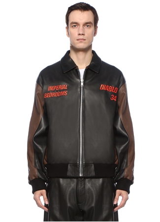 Diablo34 Erkek Imperial Bedrooms Siyah Kahverengi Bomber Ceket M EU Diablo34 Erkek Imperial Bedrooms Siyah Kahverengi Bomber Ceket M EU