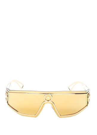Versace Erkek Gold Güneş Gözlüğü Altın Rengi 45 EU