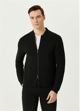 Lardini Erkek Siyah Triko Hırka M EU