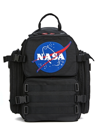 Balenciaga Erkek Siyah Nasa Patchli Sırt Çantası EU Balenciaga Erkek Siyah Nasa Patchli Sırt Çantası EU