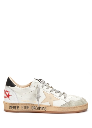 Golden Goose Erkek Beyaz Tabanı Yazı Baskılı Sneaker 40 Eu Golden Goose Erkek Beyaz Tabanı Yazı Baskılı Sneaker 40 Eu