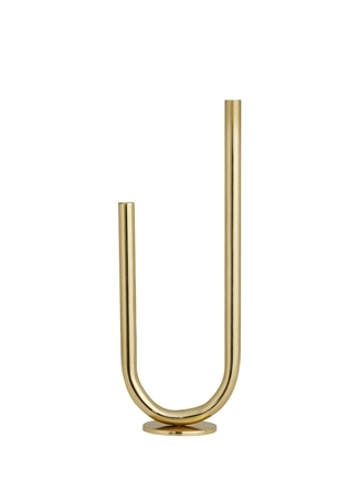 Nordal Hitra Large Gold Geometrik Formlu Mumluk Altın Rengi Nordal Hitra Large Gold Geometrik Formlu Mumluk Altın Rengi