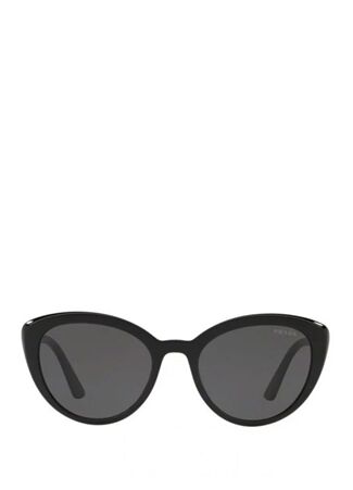 Prada Kadın Siyah Cat Eye Formlu Güneş Gözlüğü 54 EU
