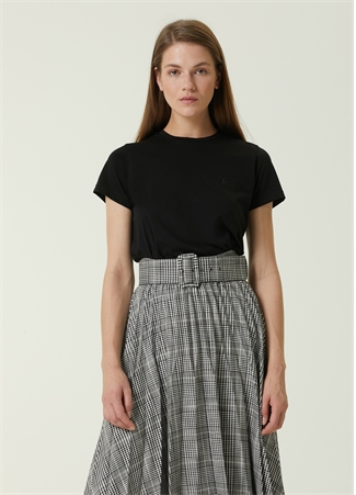 Beymen Club Kadın Siyah Bisiklet Yaka Basic T-shirt L EU