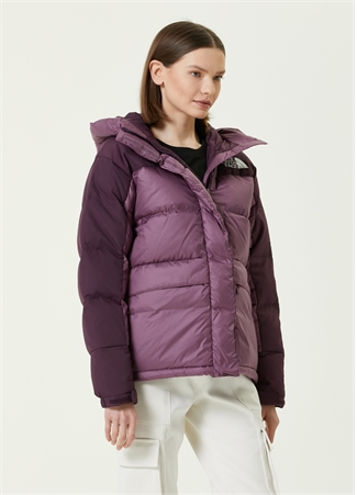 The North Face Kadın Himalayan Mor Kaz Tüyü Mont S EU The North Face Kadın Himalayan Mor Kaz Tüyü Mont S EU