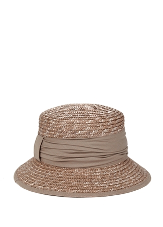 Beymen Collection Kadın Vizon Kuşak Detaylı Hasır Şapka Bej EU Beymen Collection Kadın Vizon Kuşak Detaylı Hasır Şapka Bej EU