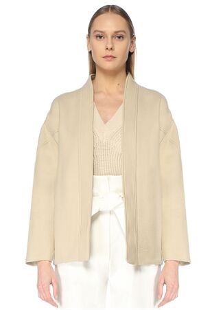 IRO Kadın Bej Beli Kemerli Ceket 38 FR