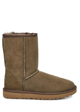 Ugg Kadın Classic Short II Deri Bot Sarı 36 EU