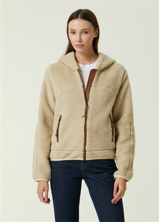 Polo Ralph Lauren Kadın Bej Kapüşonlu Polar Sweatshirt XS EU Polo Ralph Lauren Kadın Bej Kapüşonlu Polar Sweatshirt XS EU