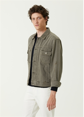 Allsaints Erkek Scalby Bej Organik Pamuk Denim Mont XS EU Allsaints Erkek Scalby Bej Organik Pamuk Denim Mont XS EU