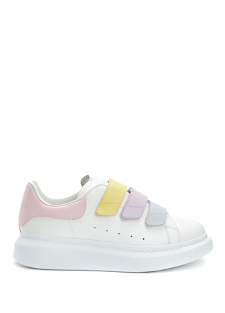 Alexander Mcqueen Kadın Oversize Beyaz Logolu Deri Sneaker 36 Eu Alexander Mcqueen Kadın Oversize Beyaz Logolu Deri Sneaker 36 Eu