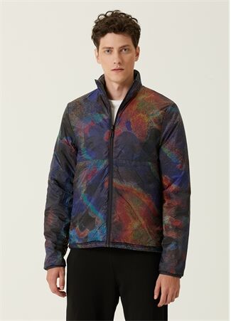 PS by Paul Smith Erkek Mavi Dik Yaka Çift Taraflı Mont S EU