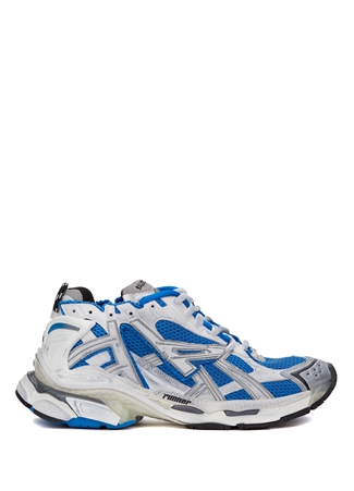 Balenciaga Erkek Runner Mavi Beyaz Sneaker 42 EU Balenciaga Erkek Runner Mavi Beyaz Sneaker 42 EU
