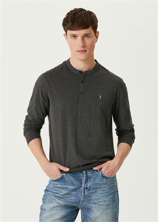 Allsaints Erkek Antrasit Logolu T-shirt Gri S Eu Allsaints Erkek Antrasit Logolu T-shirt Gri S Eu