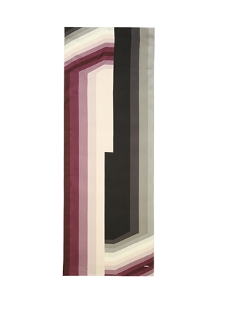 Pal Zileri Erkek Colorblocked İpek Atkı Gri EU Pal Zileri Erkek Colorblocked İpek Atkı Gri EU