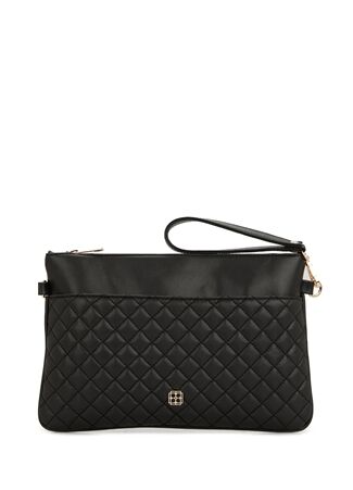 Beymen Kadın Siyah Dokulu Omuz Çantası EU