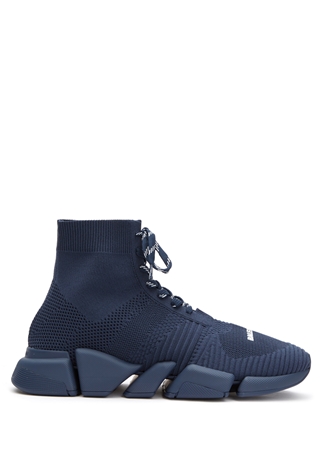Balenciaga Erkek Speed Lacivert Sneaker 42 EU Balenciaga Erkek Speed Lacivert Sneaker 42 EU