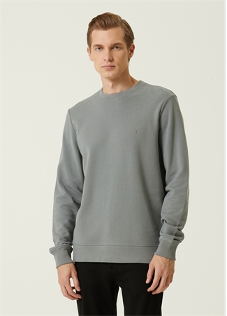 Allsaints Erkek Raven Gri Sweatshirt XS EU Allsaints Erkek Raven Gri Sweatshirt XS EU