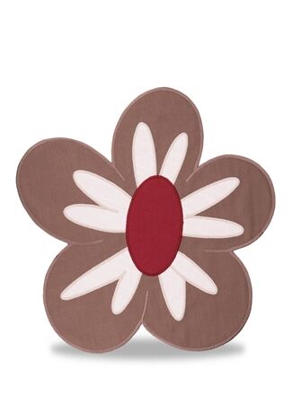 Tabaeliving Habitat Çiçek Formlu Kahverengi Amerikan Servis