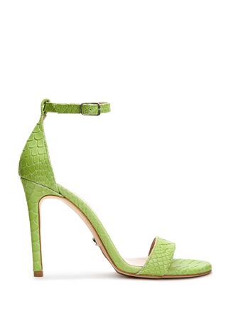 Divarese Kadın Yeşil Deri Sandalet 36 Eu