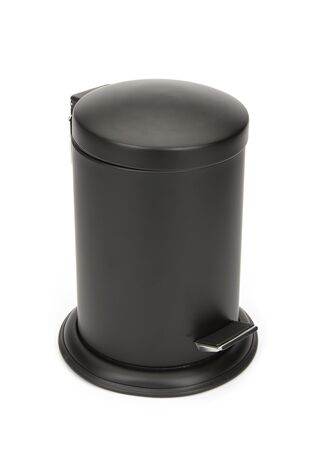 Bloomingville Loupi Dustbin Mat Siyah Çöp Sepeti