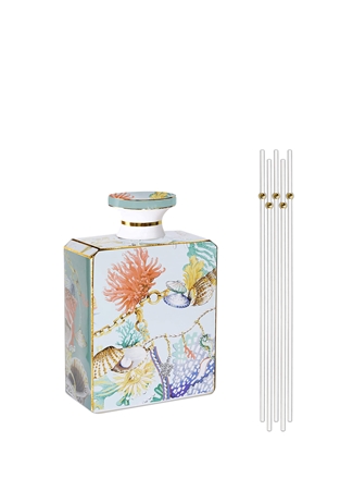 Baci Milano St Tropez Baskılı Porselen Oda Kokusu Şişesi Çok Renkli Baci Milano St Tropez Baskılı Porselen Oda Kokusu Şişesi Çok Renkli