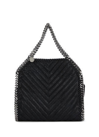 Stella McCartney Kadın Falabella Mini Siyah Omuz Çantası EU Stella McCartney Kadın Falabella Mini Siyah Omuz Çantası EU