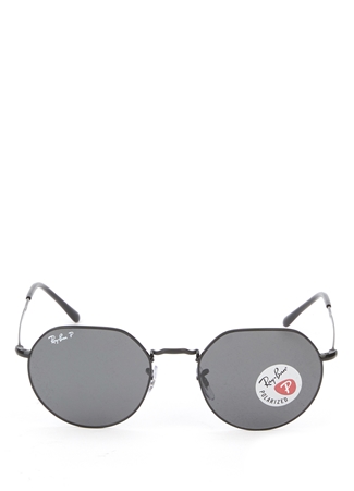 Ray-Ban Antrasit Yuvarlak Formlu Güneş Gözlüğü Siyah 53 EU Ray-Ban Antrasit Yuvarlak Formlu Güneş Gözlüğü Siyah 53 EU