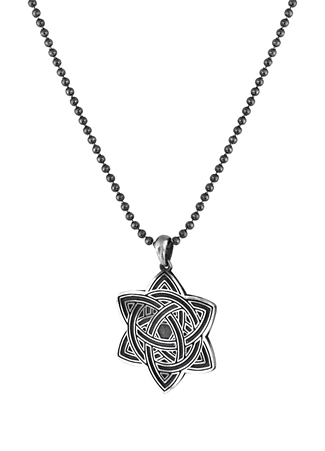 Kayra Khan Erkek Triquetra Body Mind Soul Gümüş Rengi Kolye Gri EU Kayra Khan Erkek Triquetra Body Mind Soul Gümüş Rengi Kolye Gri EU