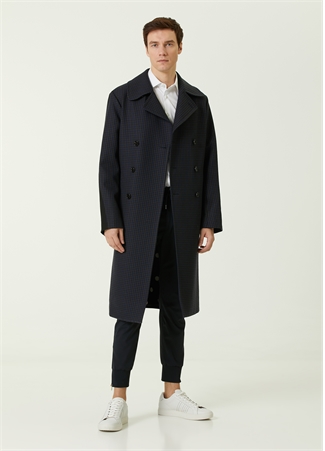 Paul Smith Erkek Lacivert Beli Kordonlu Organik Pamuk Pantolon 36 US Paul Smith Erkek Lacivert Beli Kordonlu Organik Pamuk Pantolon 36 US