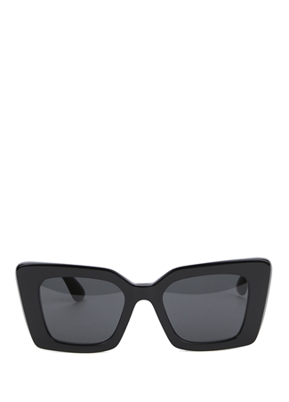 Burberry Kadın Siyah Logolu Kare Formlu Güneş Gözlüğü 5 EU Burberry Kadın Siyah Logolu Kare Formlu Güneş Gözlüğü 5 EU