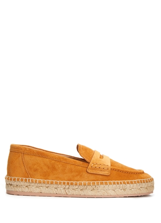 Gianvito Rossi Kadın Lido Taba Bantlı Süet Espadril Turuncu 36.5 Eu Gianvito Rossi Kadın Lido Taba Bantlı Süet Espadril Turuncu 36.5 Eu