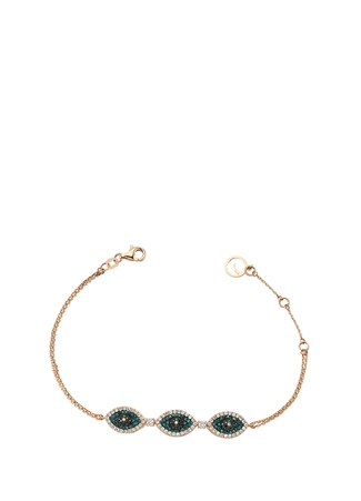 Bee Goddess Kadın Eye Light Altın Rengi Bileklik EU Bee Goddess Kadın Eye Light Altın Rengi Bileklik EU