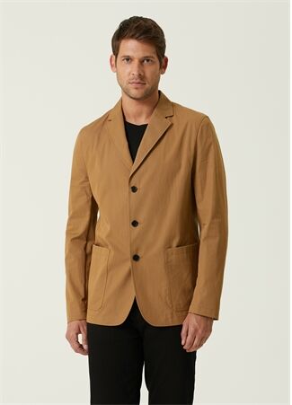 Theory Erkek Kamel Kelebek Yaka Ceket Kahverengi 38 IT